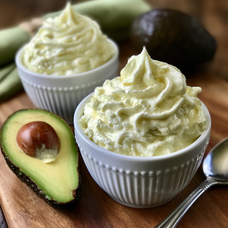 Honey Avocado Whipped Cream Recipe | oohrecipe.com