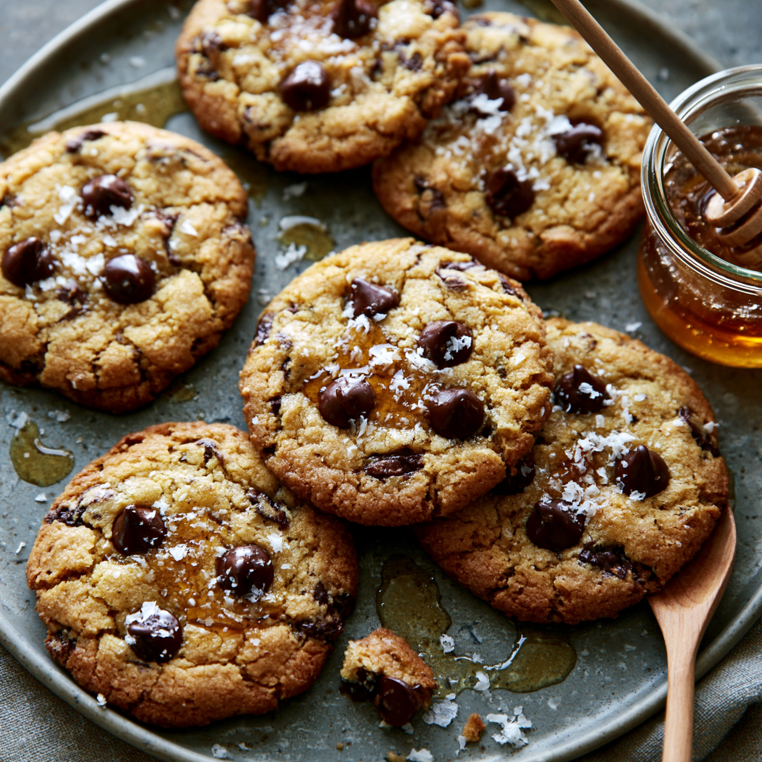 chocolate chip cookie recipe with honey instead of brown sugar