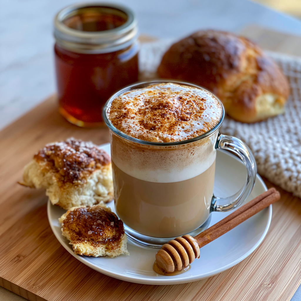Honey Bun Latte Recipe: Easy Homemade Coffeehouse Favorite | oohrecipe